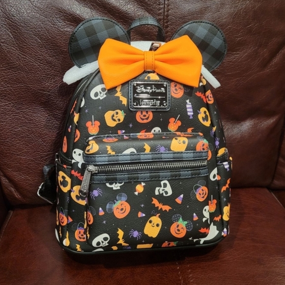 Loungefly | Bags | Disney Loungefly Minnie Mouse Halloween Mickey Mouse ...